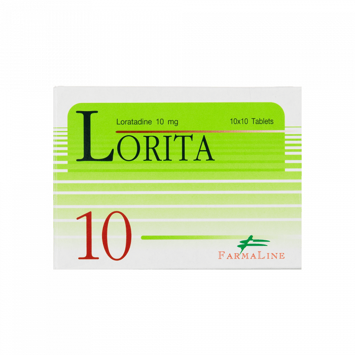 FARMALINE 洛麗塔 LORITA 10MG TAB 10x10TABLETS/BOX | 樂誠—網絡批發直銷